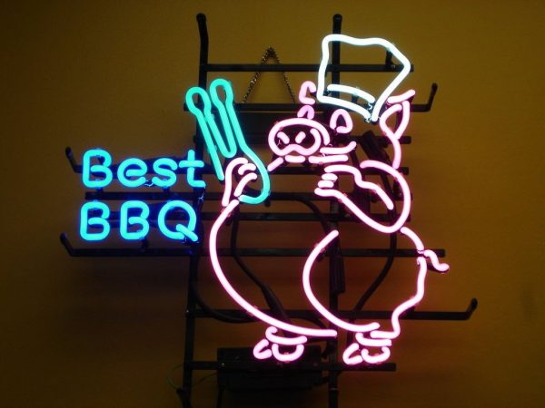 BBQ Grill Food Neon Sign – DIY Neon Signs – Custom Neon Signs