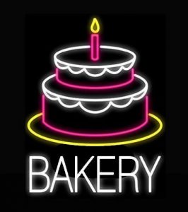 Bakery Cake Neon Sign Real Neon Light – DIY Neon Signs – Custom Neon Signs