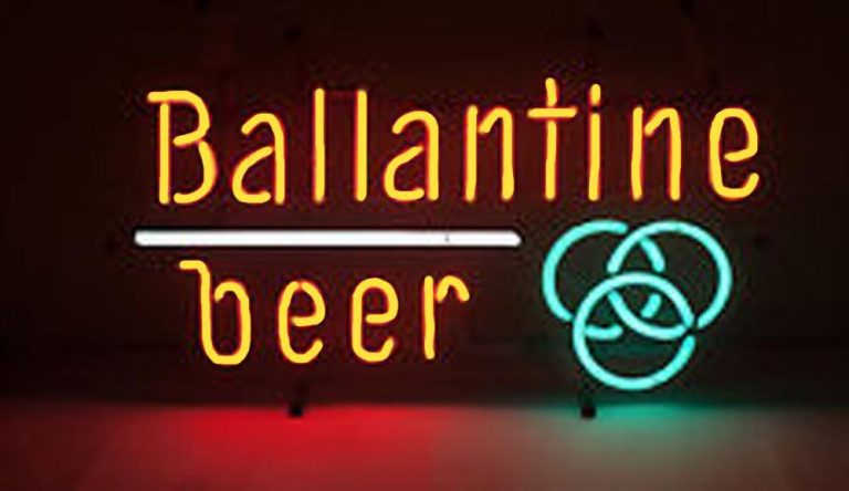 Ballantine Beer Neon Sign Real Neon Light – DIY Neon Signs – Custom ...