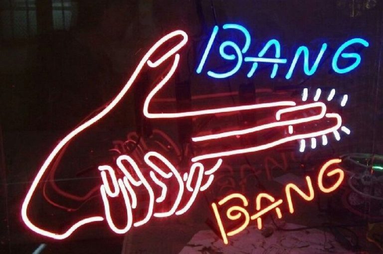 Bang Bang Neon Sign Real Neon Light Diy Neon Signs Custom Neon Signs