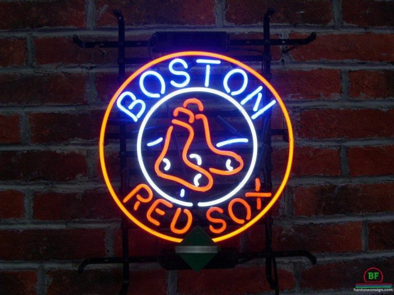 Boston Red Sox Neon Sign Teams Neon Light – DIY Neon Signs – Custom ...