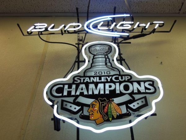 Bud Light Chicago Blackhawks Neon Sign NHL Teams Neon Light – DIY Neon ...