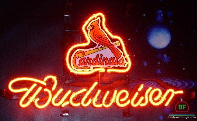 Budweiser St Louis Cardinals Neon Sign Teams Neon Light – DIY Neon ...