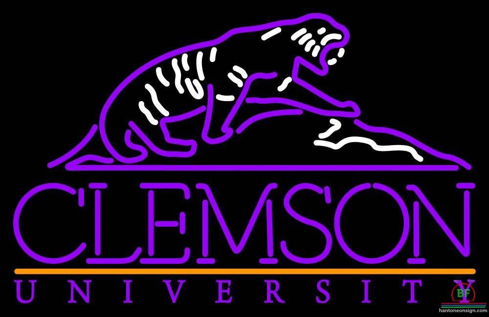 Clemson Tigers Neon Sign NCAA Teams Neon Light – DIY Neon Signs ...