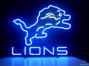 Detroit Lions Neon Sign Teams Neon Light – DIY Neon Signs – Custom Neon ...