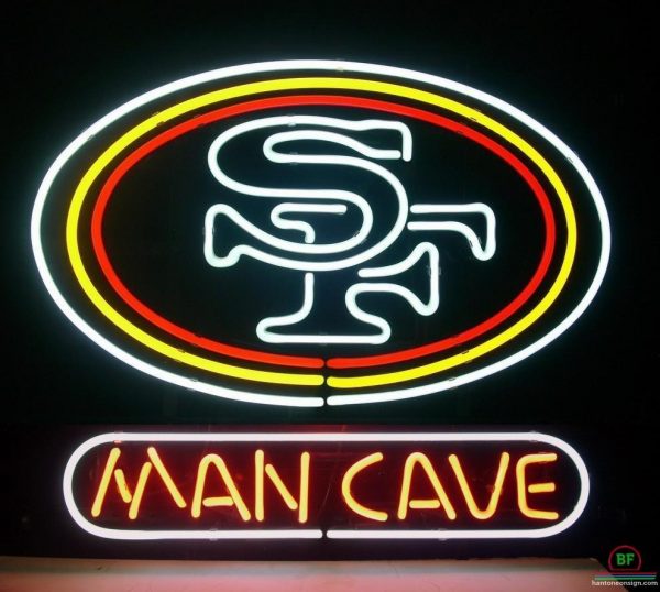 Man Cave San Francisco 49ers Neon Sign Teams Neon Light – DIY Neon ...