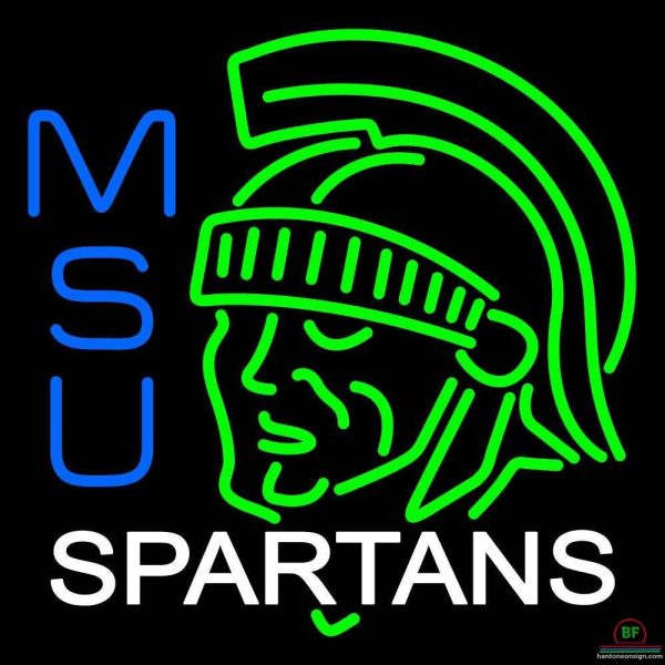 Michigan State Spartans Neon Sign NCAA Teams Neon Light – DIY Neon ...