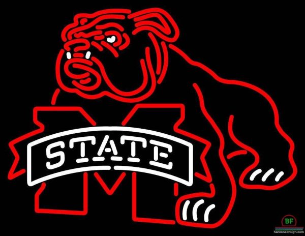 Mississippi State Bulldogs Neon Sign NCAA Teams Neon Light – DIY Neon ...