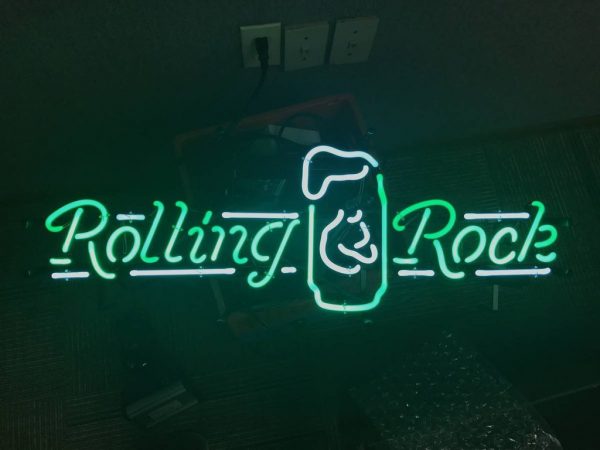Rolling Rock Neon Sign Tube Neon Light – DIY Neon Signs – Custom Neon Signs