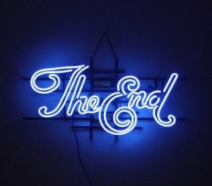 The End neon sign Tube Neon Light – DIY Neon Signs – Custom Neon Signs