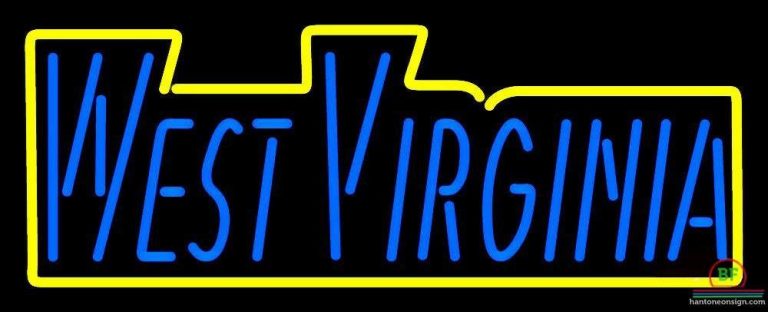 West Virginia Mountaineers Neon Sign NCAA Teams Neon Light – DIY Neon ...