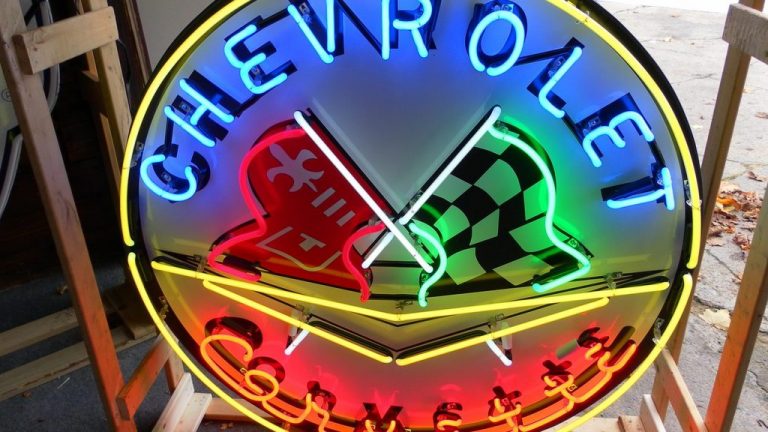 Chevrolet Corvette Neon Sign Tube Neon Light – DIY Neon Signs – Custom ...