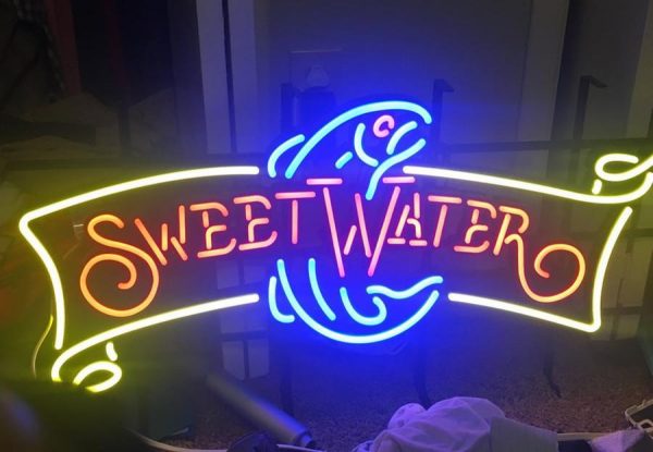 Sweet Water Neon Sign Real Neon Light Z1355 – DIY Neon Signs – Custom ...