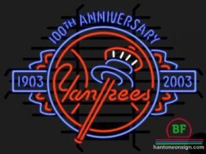 New York yankees Neon Sign MLB Teams Neon Light – DIY Neon Signs ...
