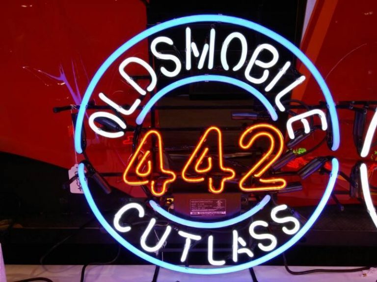 Oldsmobile Cutlass 442 Neon Sign Tube Neon Light – DIY Neon Signs ...