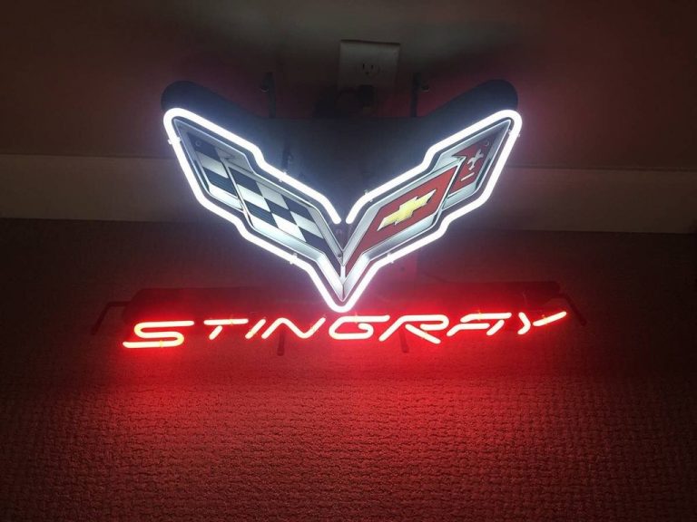 Corvette Stingray Neon Sign Tube Neon Light – DIY Neon Signs – Custom ...