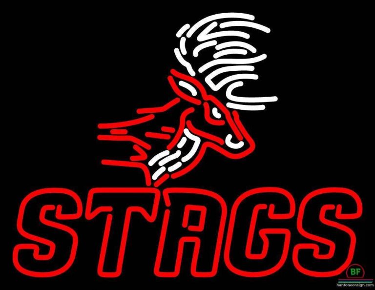 Fairfield Stags Neon Sign NCAA Teams Neon Light – DIY Neon Signs ...