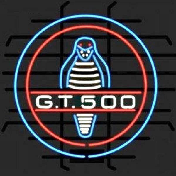 Ford Mustang Shelby Cobra GT 500 Neon Sign – DIY Neon Signs – Custom ...