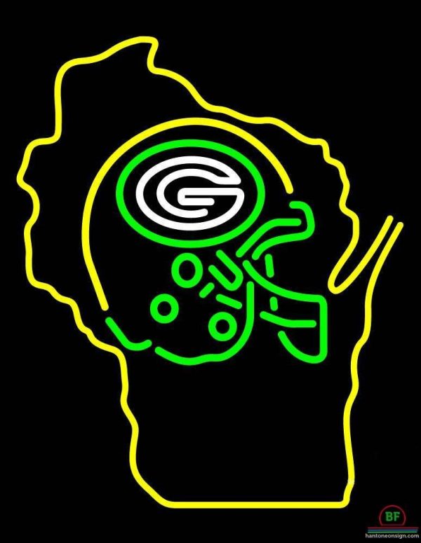 Green Bay Packers Neon Sign Teams Neon Light – DIY Neon Signs – Custom ...