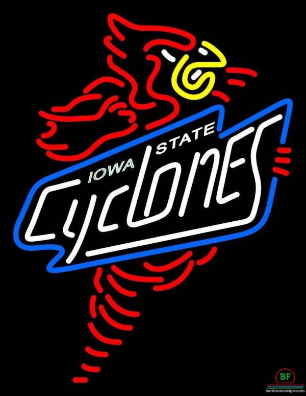 Iowa State Cyclones Neon Sign NCAA Teams Neon Light – DIY Neon Signs ...