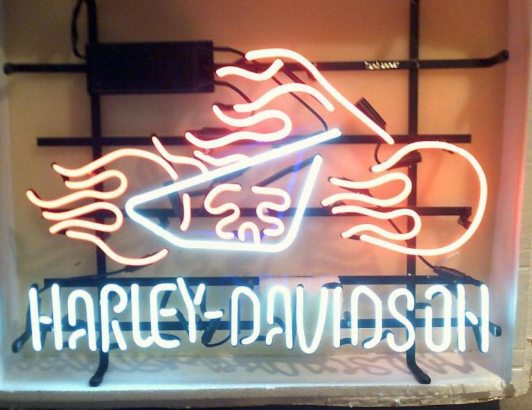Harley Davidson Neon Sign Tube Neon Light – DIY Neon Signs – Custom ...